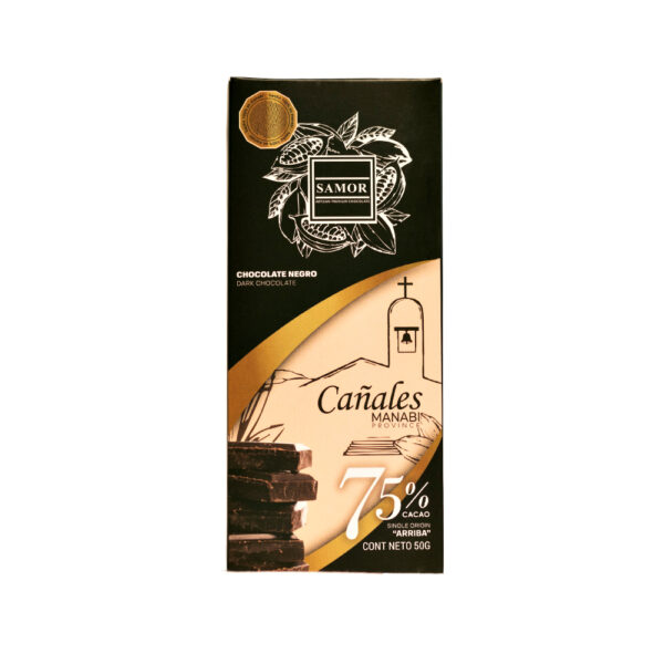 CHOCOLATE NEGRO 75% CACAO – Inducacao